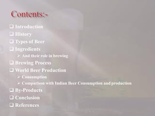 Brewing ppt | PPTX