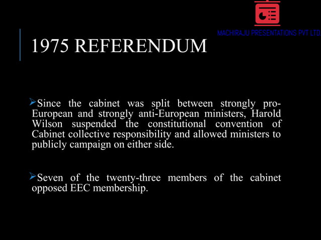 British exit from European Union 2016 | PPT | Civic affairs | Politics