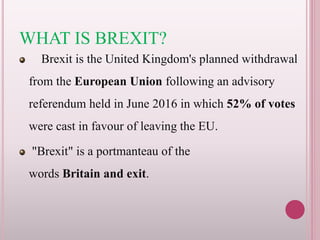 BREXIT | PPTX