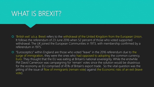 Brexit | PPT