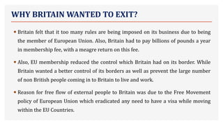 Brexit: Impact on the World Economy | PPTX