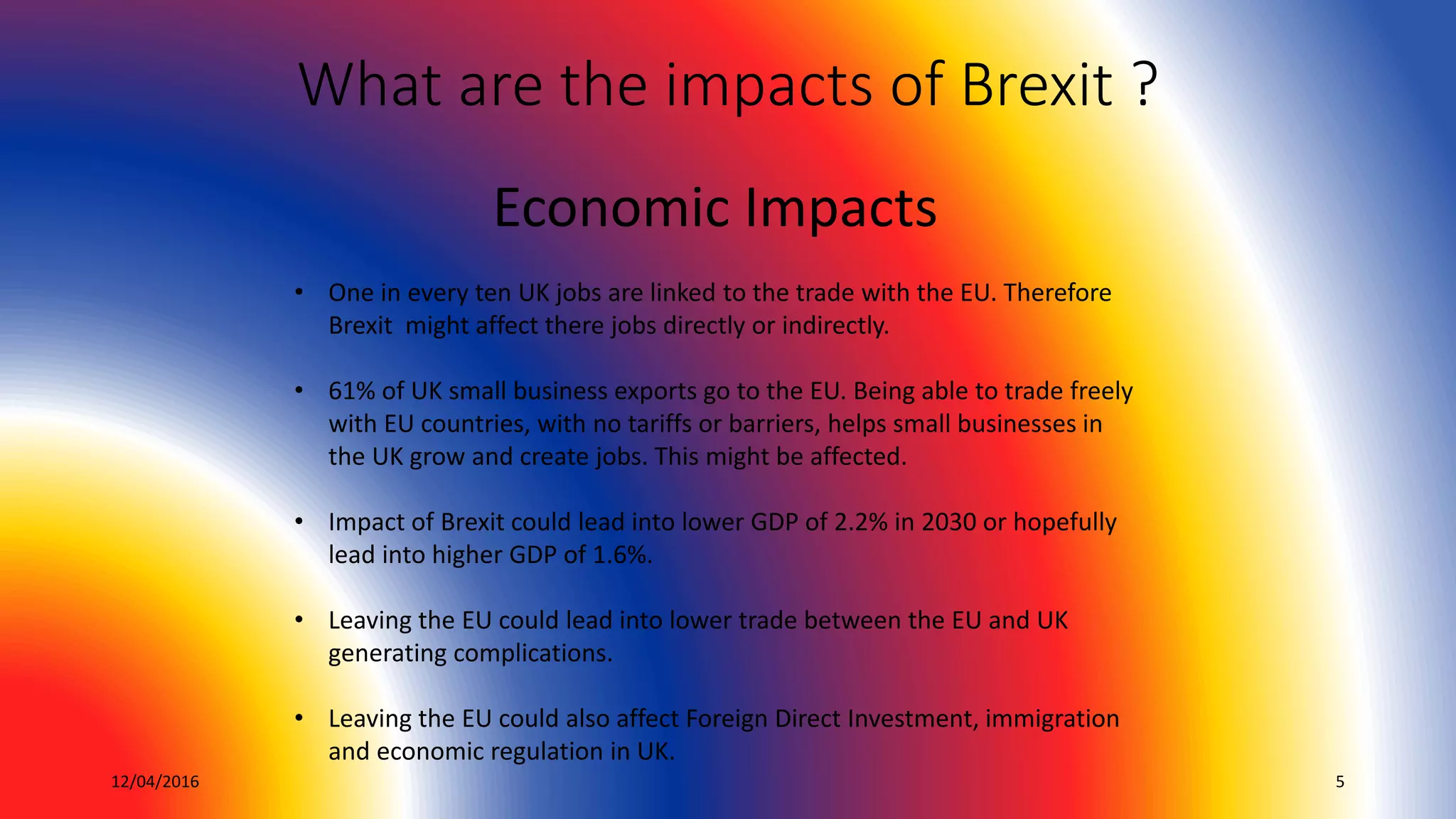 Brexit presentation | PPTX