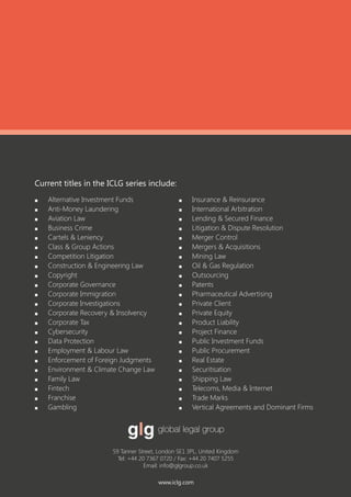 The International Comparative Legal Guide to Insurance and Reinsurance ...