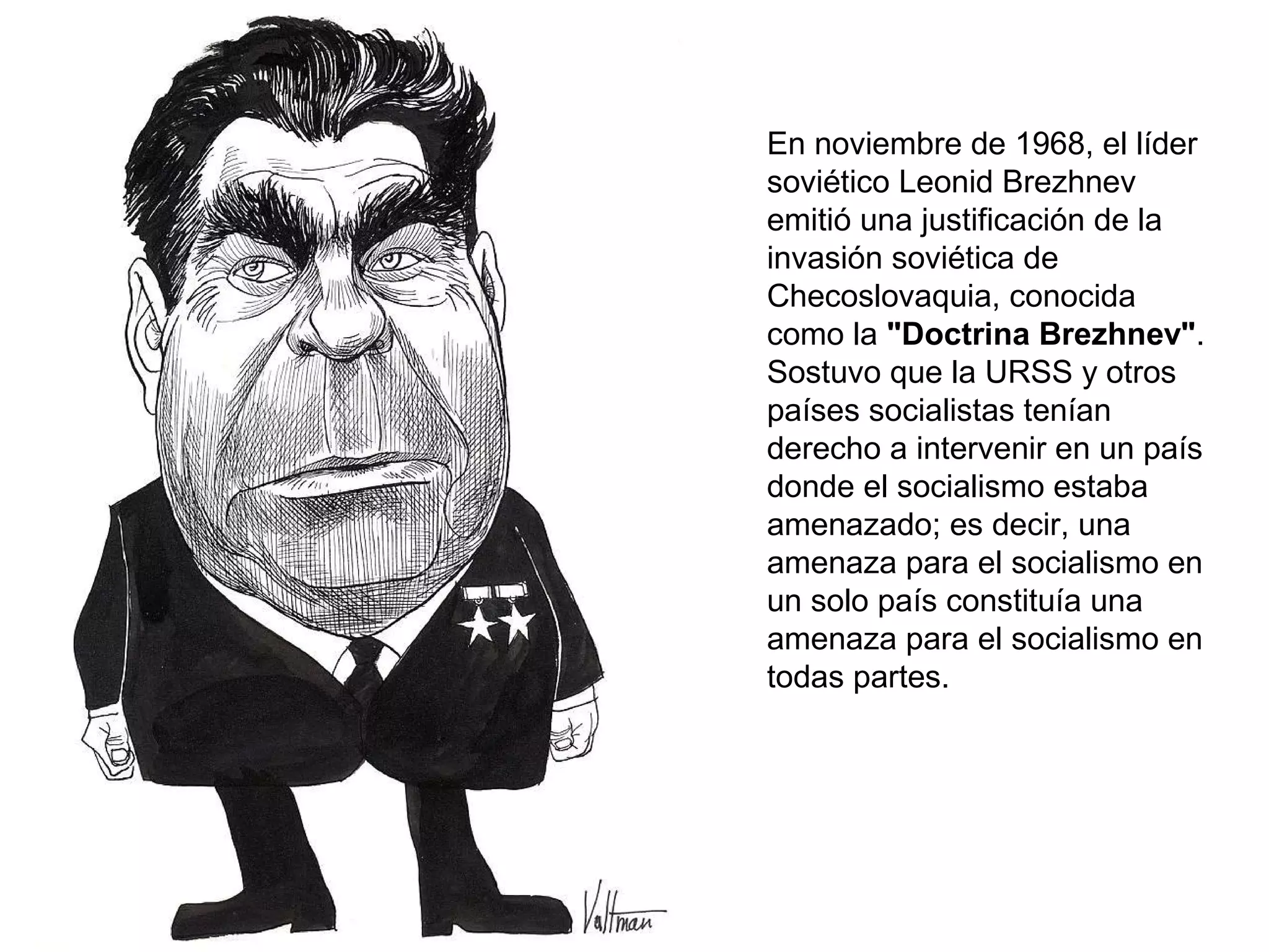 La era Brezhnev: política exterior | PPT