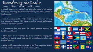 Middle America, World Regions. Discovering Culture | PDF