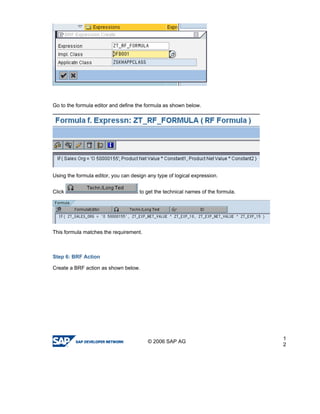 BRF (Business Rules Framework) Tool in CRM | PDF