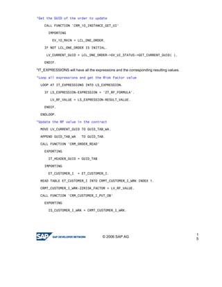 BRF (Business Rules Framework) Tool in CRM | PDF