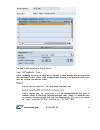 BRF (Business Rules Framework) Tool in CRM | PDF