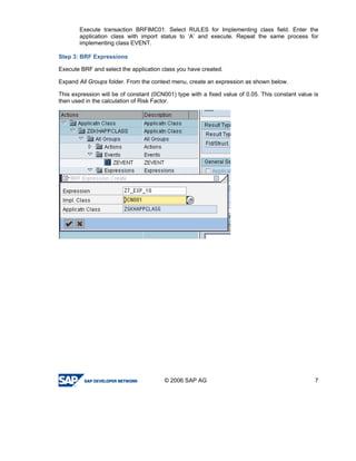 BRF (Business Rules Framework) Tool in CRM | PDF