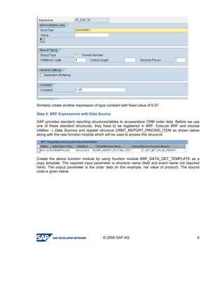 BRF (Business Rules Framework) Tool in CRM | PDF