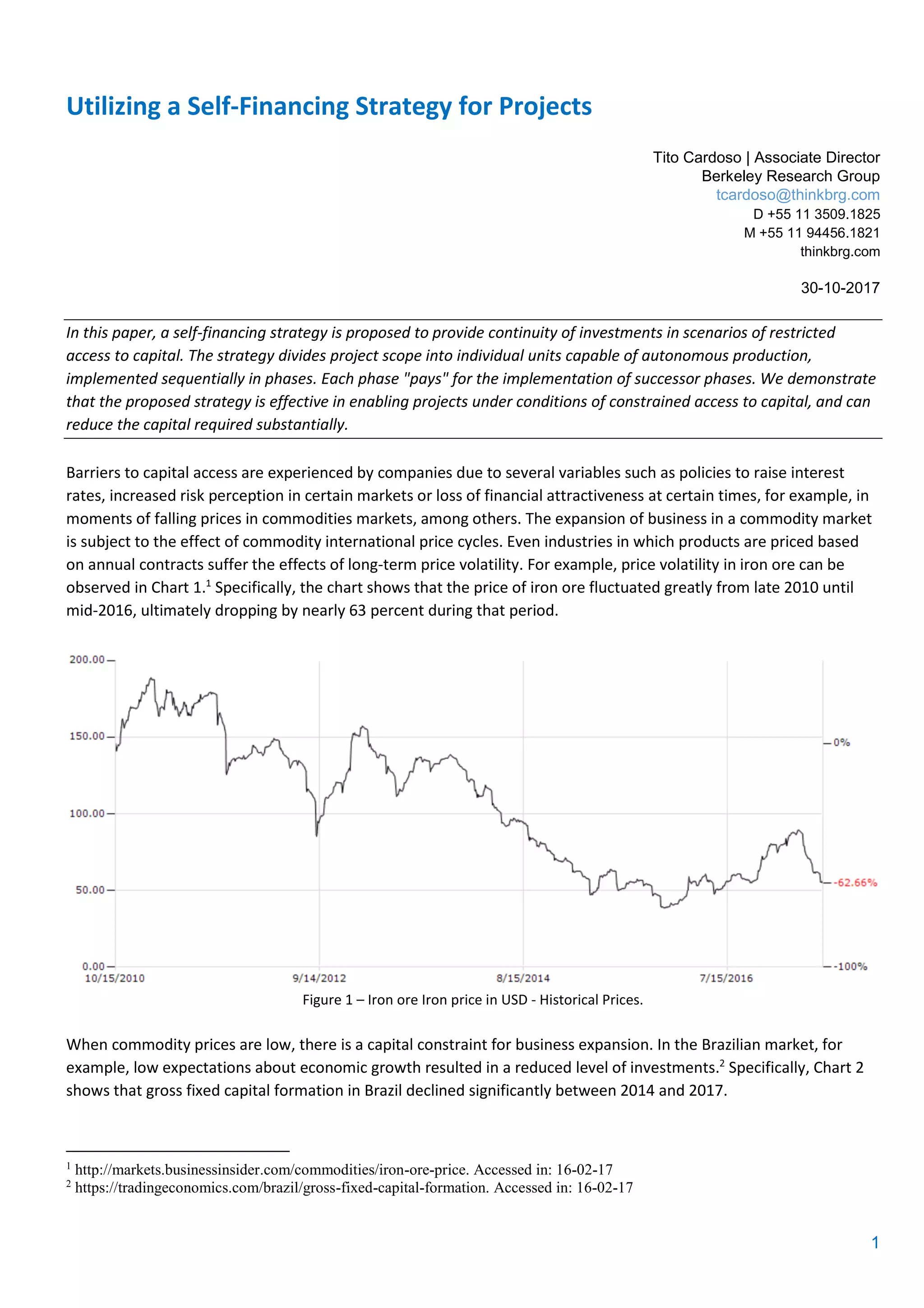 Self Financing Strategy | PDF
