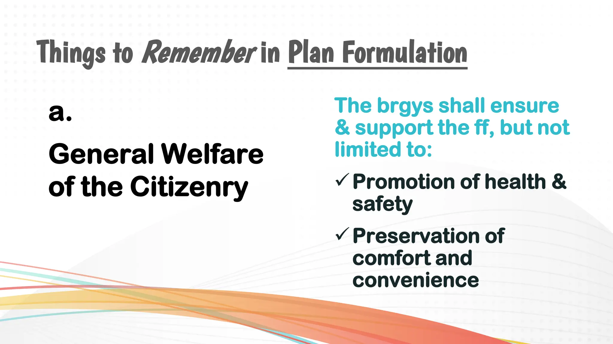Barangay Development Planning, Barangay Development Planning | PPTX