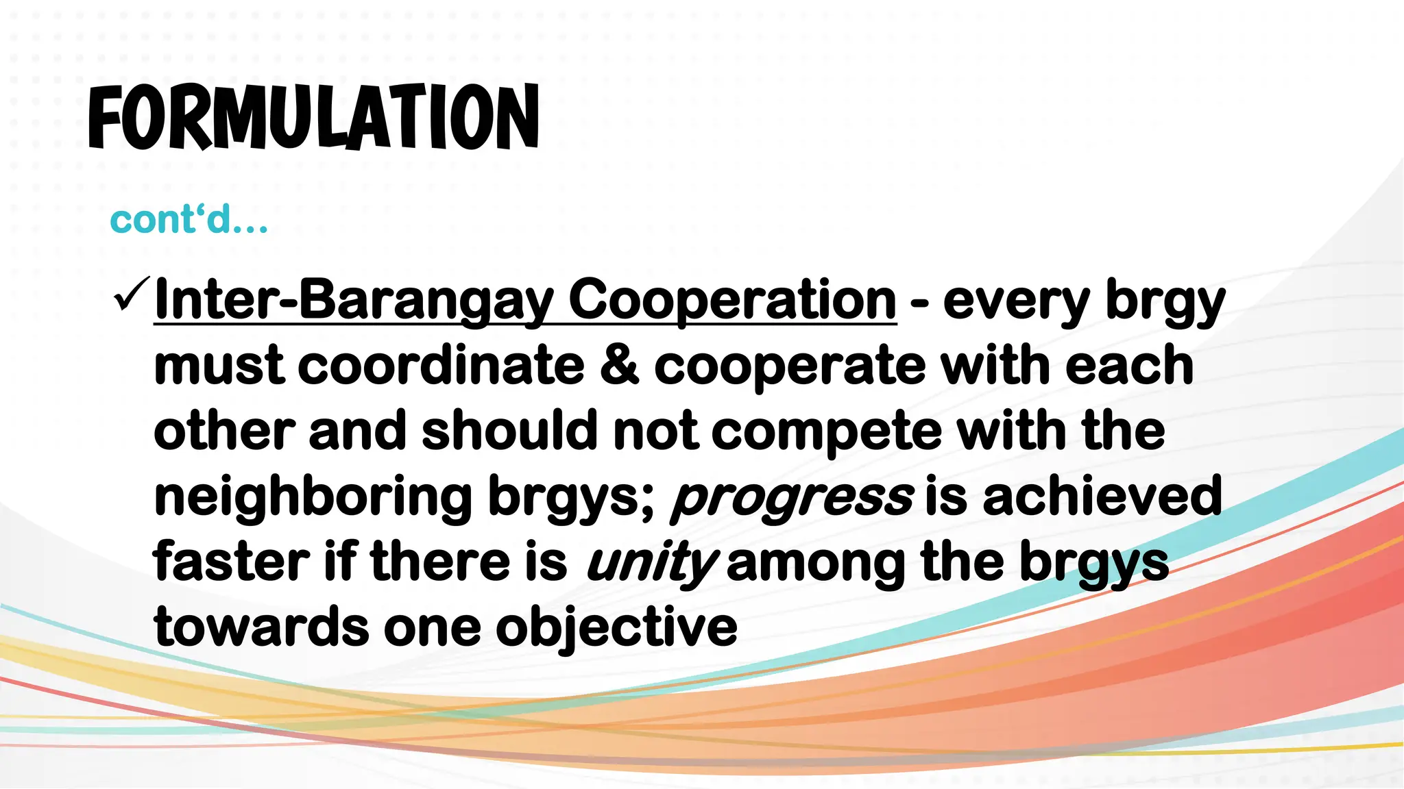 Barangay Development Planning, Barangay Development Planning | PPTX ...