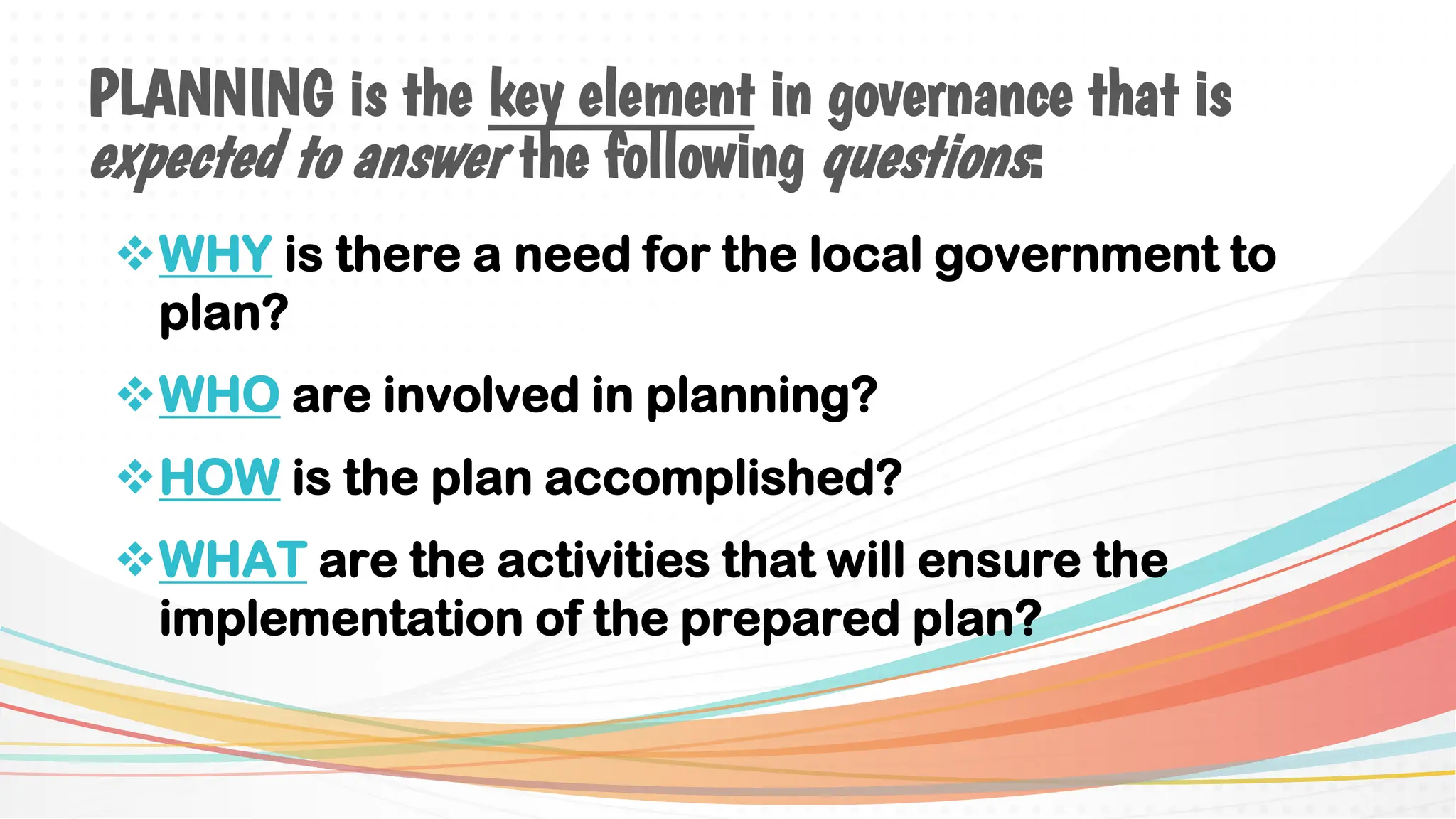 Barangay Development Planning, Barangay Development Planning | PPTX