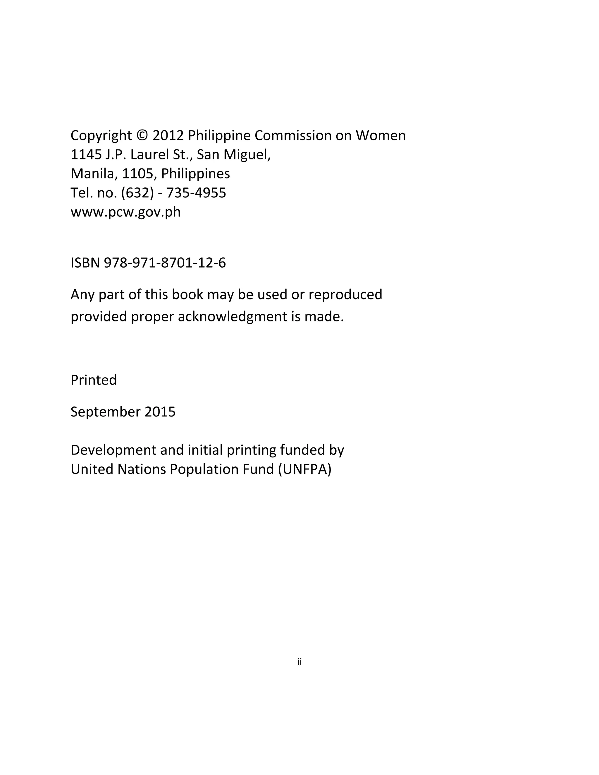 Brgy Vaw Handbook Tagalog Final Texts | PDF
