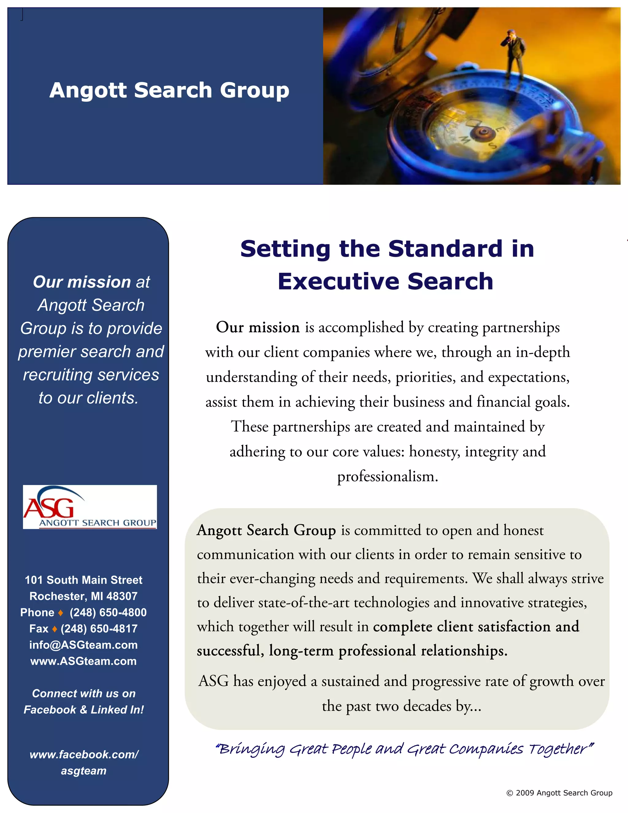 ASG Brochure | PDF