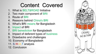 BELT & ROAD INITIATIVE IMPACT ON BANGLADESHI BUSINESS | PPT | Free Download