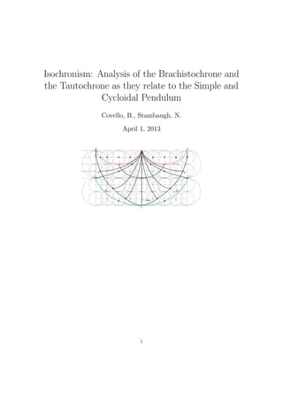 Brian Covello: Review on Cycloidal Pathways Using Differential ...
