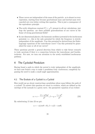 Brian Covello: Review on Cycloidal Pathways Using Differential Equations | PDF