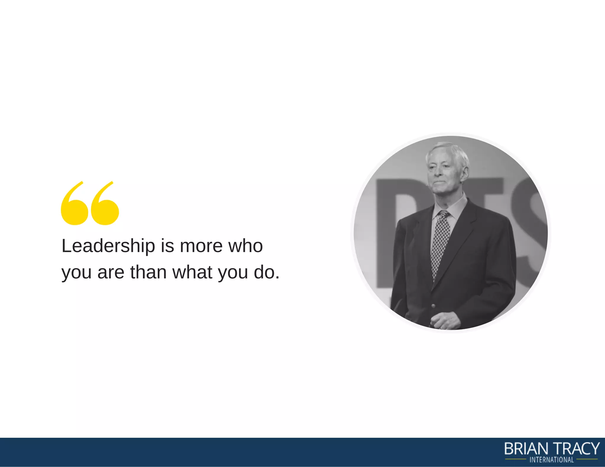 20 Brian Tracy Leadership Quotes for Inspiration & Success | PDF