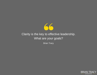 20 Brian Tracy Leadership Quotes for Inspiration & Success | PDF