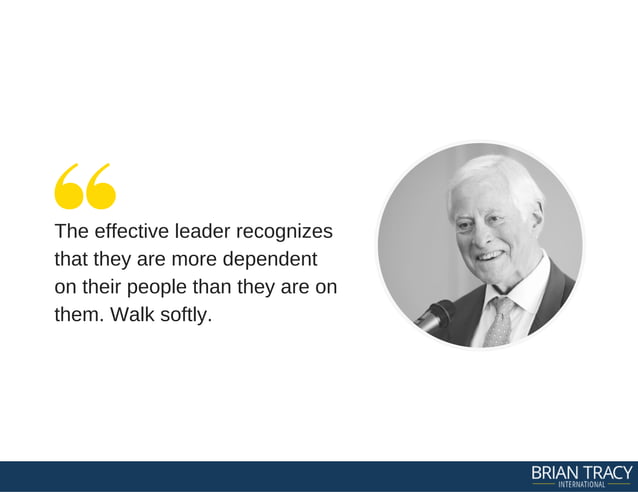20 Brian Tracy Leadership Quotes for Inspiration & Success | PDF