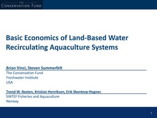 Brian vinci-presentation-of-an-economic-model-comparing-open-net-and ...