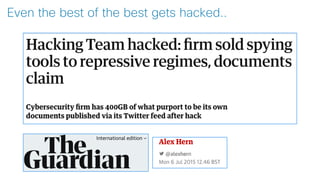 [Cisco Connect 2018 - Vietnam] Brian cotaz cyber security strategy | PPT