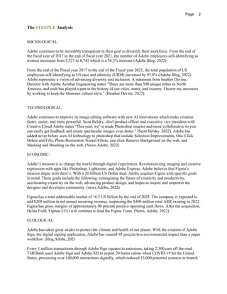 Brian Haney STEEPLE Assignment.pdf | Photo Editing Software | Computer Software and Applications