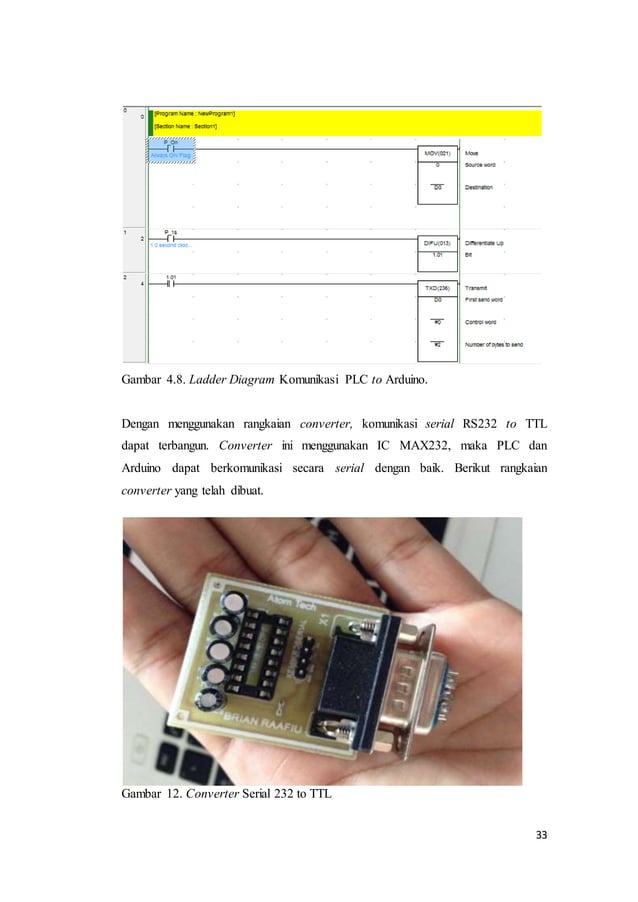 Pengembangan Sistem SCADA Android Pada PLC Tipe COMPACT Untuk Aplikasi ...