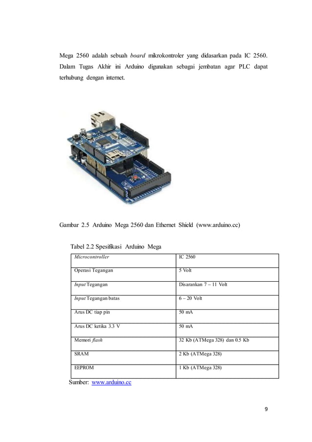Pengembangan Sistem SCADA Android Pada PLC Tipe COMPACT Untuk Aplikasi ...