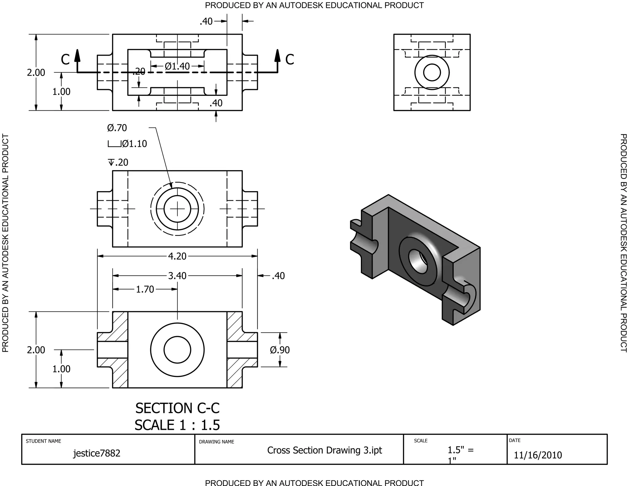 Brian Jestice cross section drawings | PDF