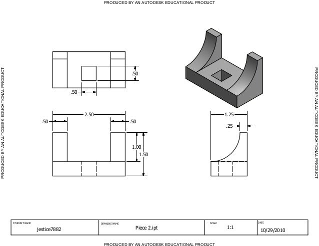 Inventor drawings - boothjas