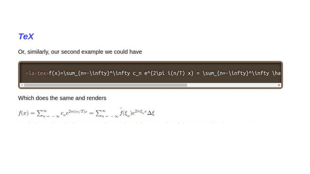 Resolving MathML in browsers (BlinkOn 11) | PPT