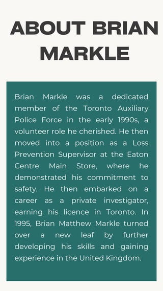 Brian Matthew Markle | PDF