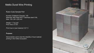 MULTI-MATERIAL DED FOR HIGH-PERFORMANCE LOW-COST ADDITIVE MANUFACTURING ...