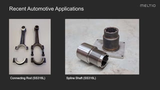 MULTI-MATERIAL DED FOR HIGH-PERFORMANCE LOW-COST ADDITIVE MANUFACTURING ...