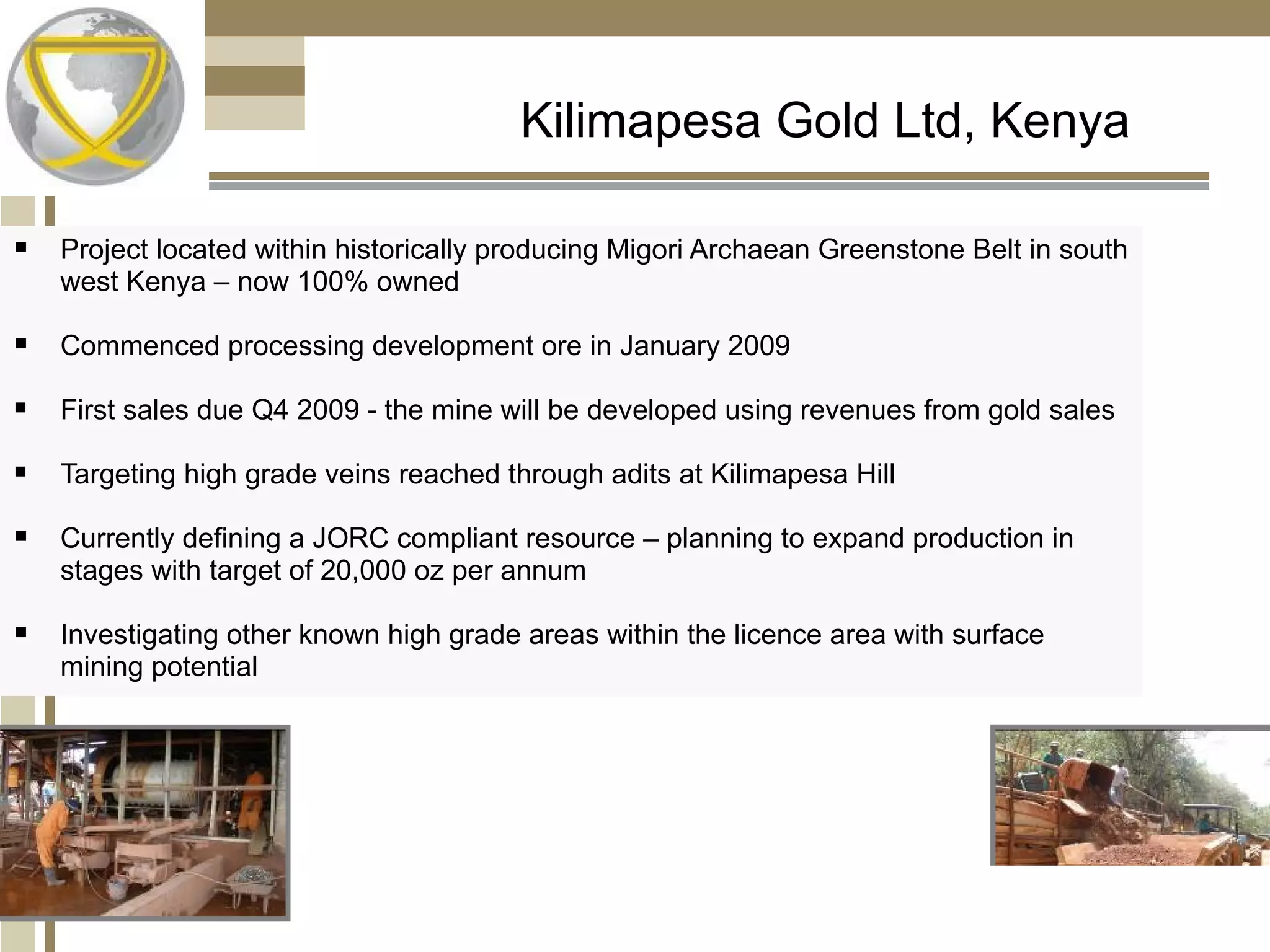 Objective Capital Global Mining Investment Conference - Gold: Brian ...