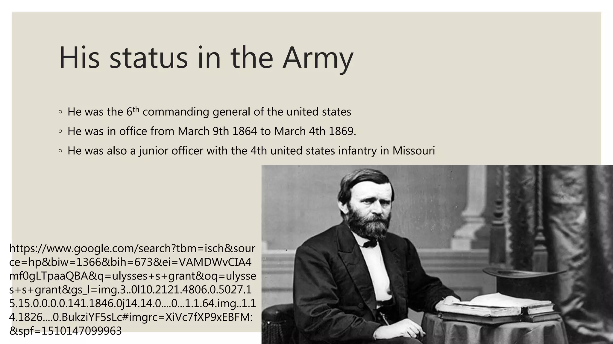 Ulysses S. Grant | PPT