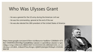 Ulysses S. Grant | PPT