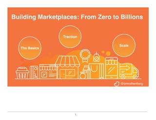 How to Build & Scale a Marketplace from $0 to Billions by Brian ...