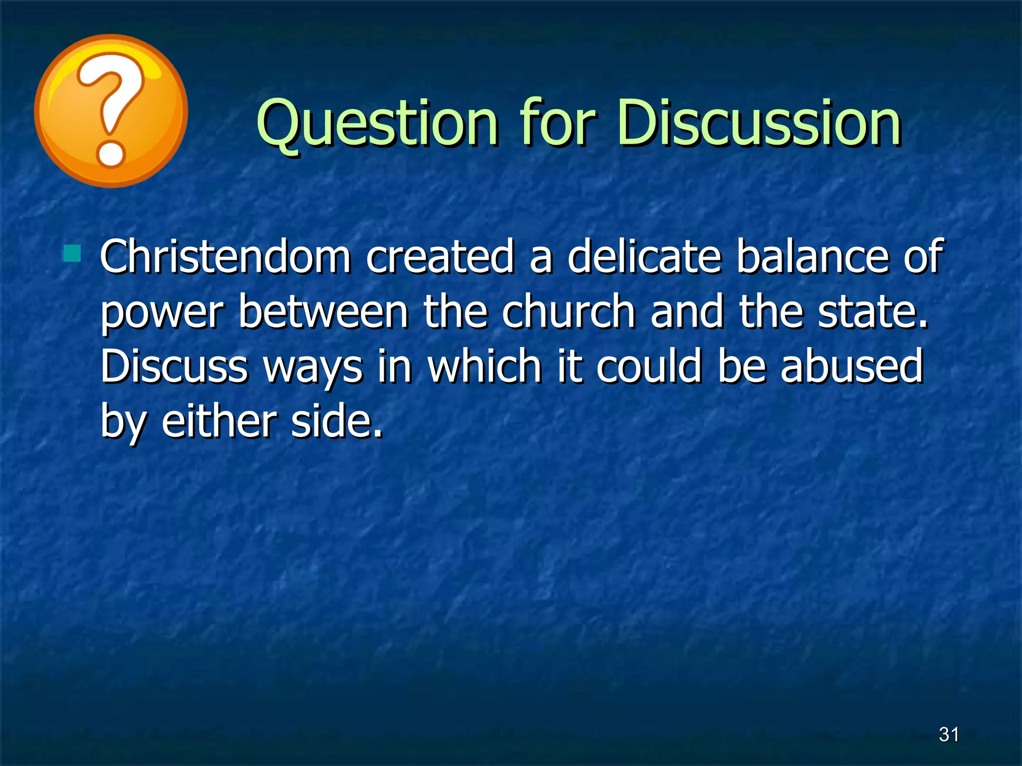 Turning Point 5: The Coronation of Charlemagne (800) | PPT