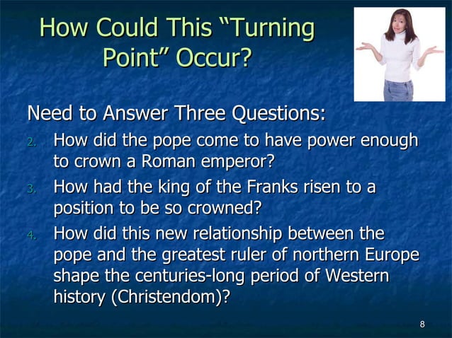 Turning Point 5: The Coronation of Charlemagne (800) | PPT