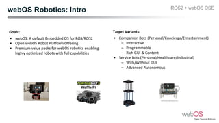 ROS2 on WebOS - Brian Shin(LG) | PPT | Free Download