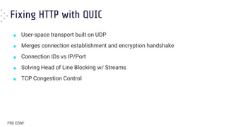 HTTP 3: Moving on From TCP by Brian Sletten | PPTX