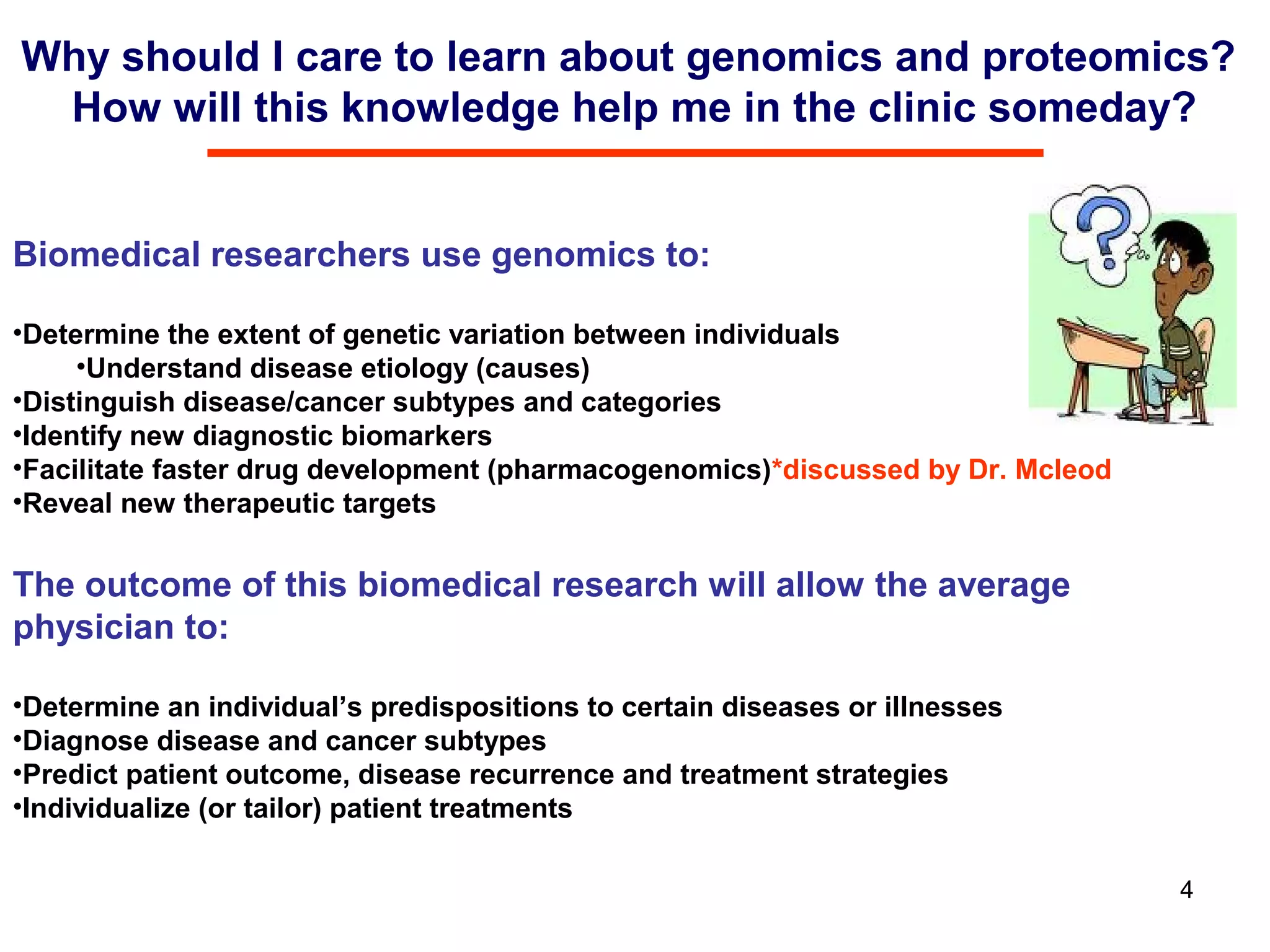 Brian_Strahl 2013_class_on_genomics_and_proteomics | PPT
