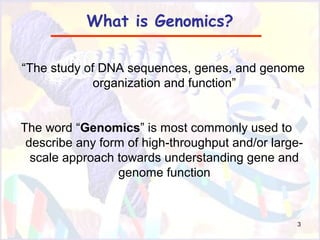 Brian_Strahl 2013_class_on_genomics_and_proteomics | PPT