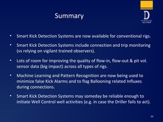 Robust Kick Detection: First Step on Our Well Control Automation ...