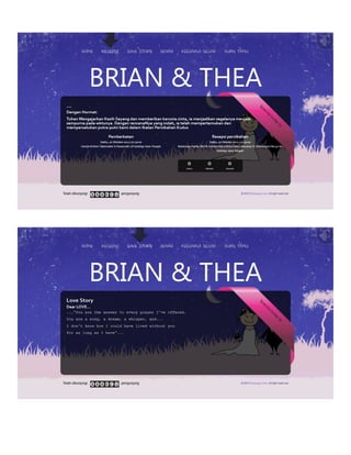 Brian & Thea | PDF