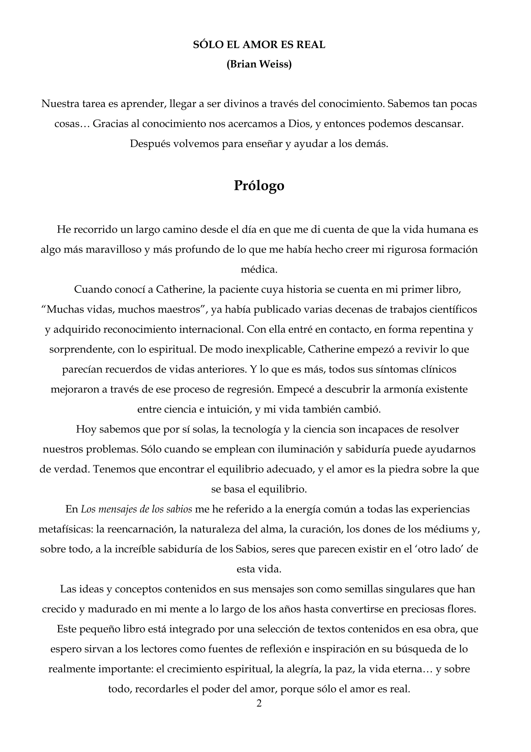 Solo el amor es real | PDF